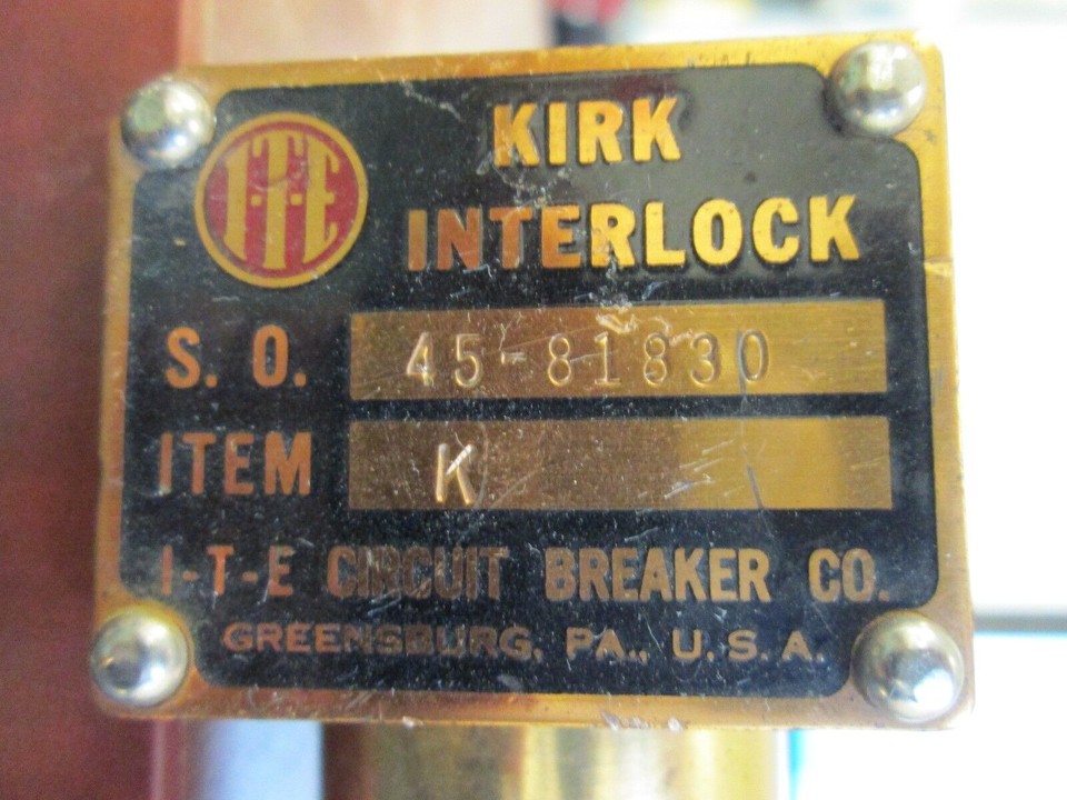 Kirk Interlock 45-81830 Stab Length: 2" to 2-3/4" Used | eBay