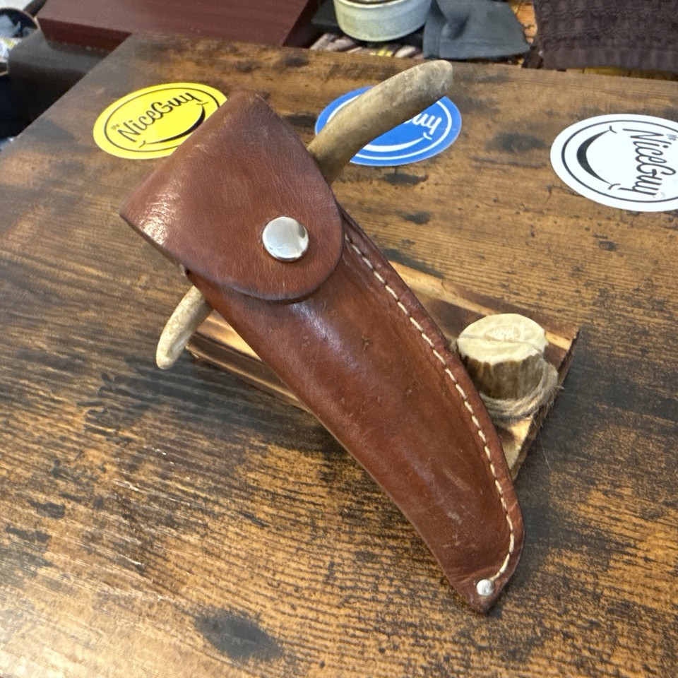 Vintage Schrade Walden Fish Knife Circa 1946-73 2 BLd. Staglon with ...