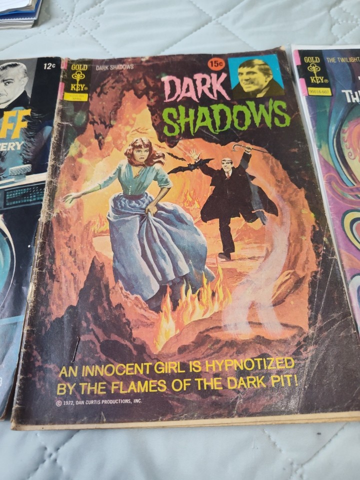Gold Key Comics Sci Fi Horror Lot Boris Karloff Dark Shadows Twilight ...