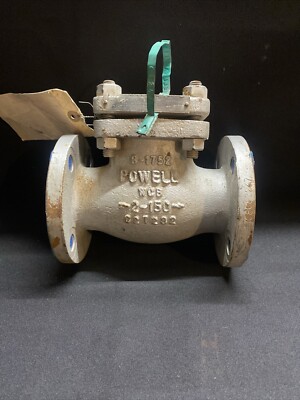 Powell 2” Check Valve B-1752, 285PSI @ 100F, 2-150 | eBay