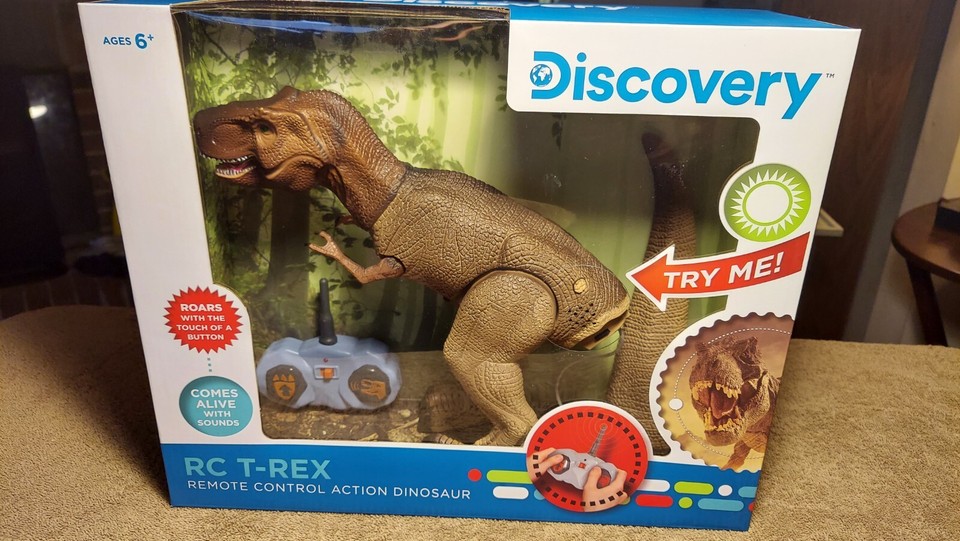 Discovery RC T-Rex - Remote Control Action Dinosaur | eBay