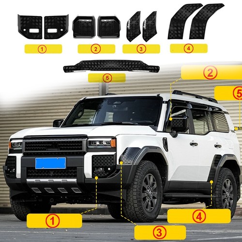 9PCS Body Side Protective Molding Trim Fit For Land Cruiser J250 Prado ...