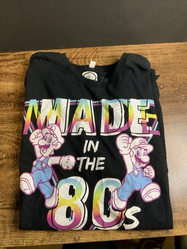 Nintendo Tshirt Mario Bros Made in the 80s | eBay