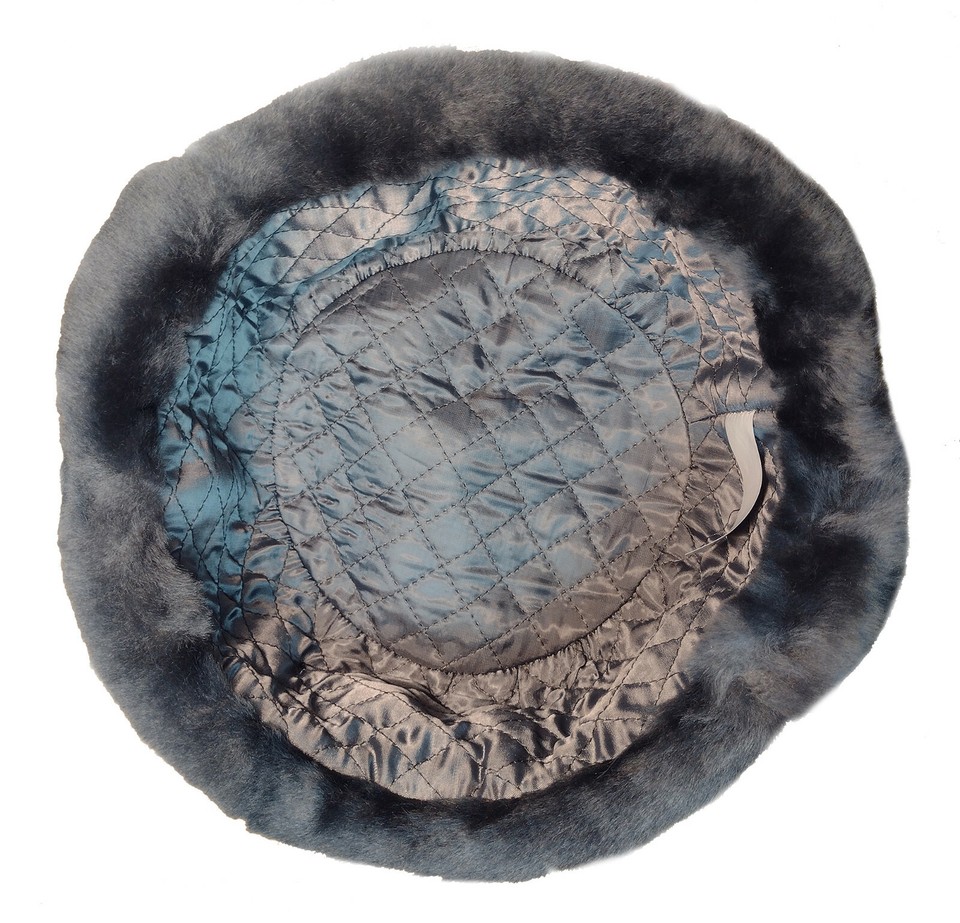 Warm! Winter hat, earflaps, sheepskin labmskin fur. Authentic ushanka ...