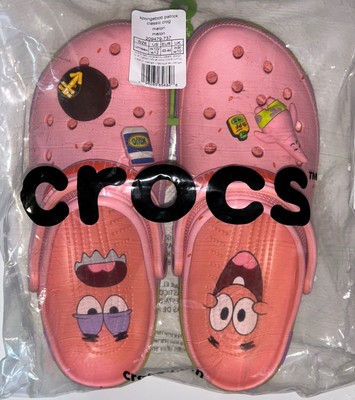 Crocs Classic Clog Patrick Star - Size 10 Men’s/12W SpongeBob ...