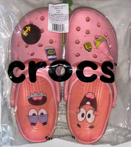 Crocs Classic Clog Patrick Star - Size 10 Men’s/12W SpongeBob ...