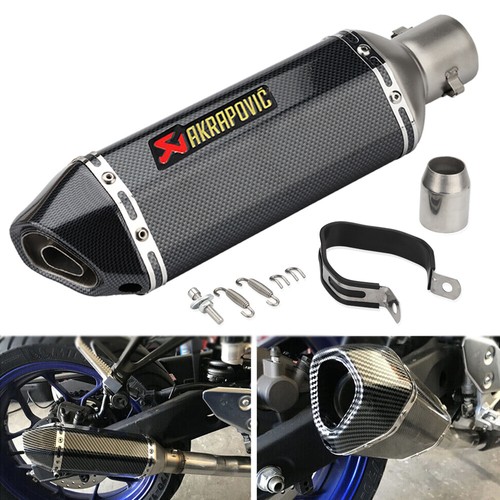 38-51mm Slip-on Exhaust Muffler Pipe Motorcycle DB Killer Baffle For ...