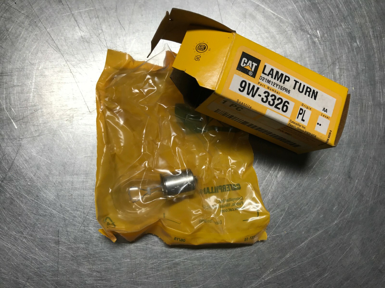 9W3326 GENUINE CAT 12V TURN LAMP BULB 21W Caterpillar 9W-3326 | eBay