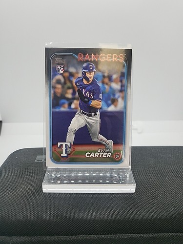 2024 TOPPS BASEBALL SERIES 1 EVAN CARTER ROOKIE CARD | eBay