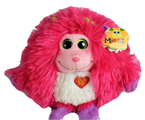 TY Trixie Monstaz Luv Me Soft Plush Stuffed Animal Pink Does Not Make ...
