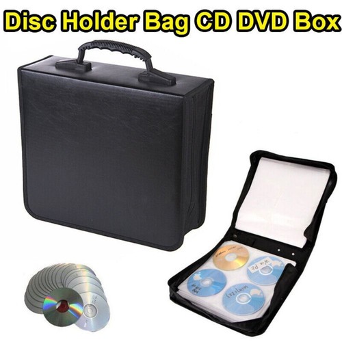 VCD Carry Sleeve Videodisc Wallet DVD Case CD Bag 400 CD Disc Storage ...