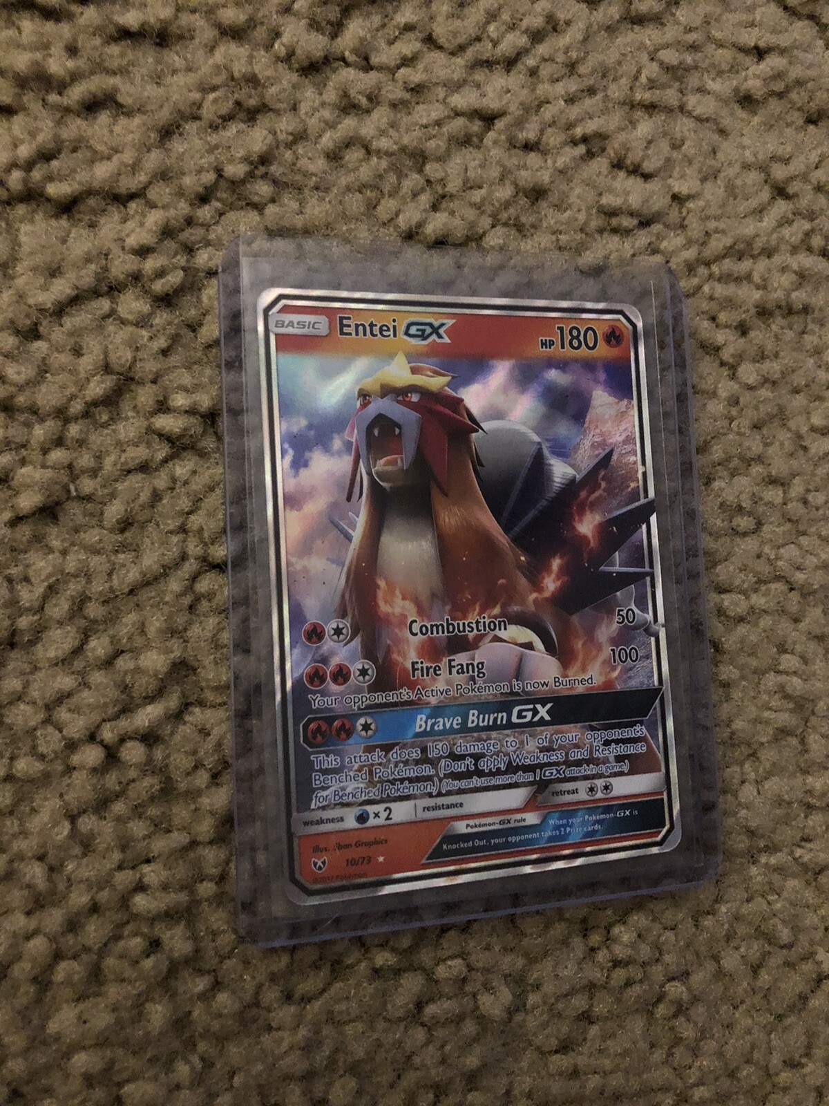 Pokémon V Vmax & GX Holo Full Art Bundle Entei Scizor Togepi Cleffa Tag ...