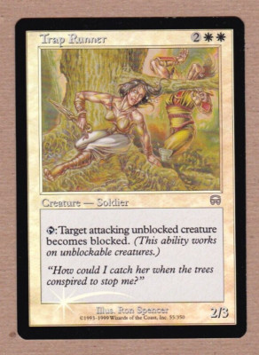 MTG - Trap Runner - Mercadian Masques - Uncommon VF/EX - Foil Single ...