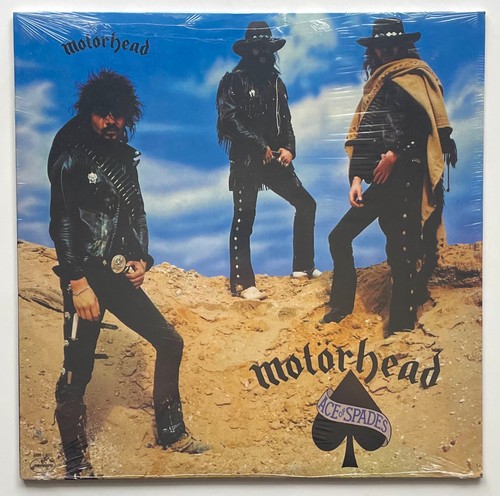 SEALED!! Vtg 1980 MOTORHEAD Album ACE OF SPADES Record 1ST PRESSING ...