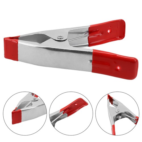 Multi-Purpose Iron Leather Clip Spring Clip 2/4/6 Tip Type Metal A ...