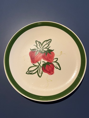 Vintage 1930s/1940s Blue Ridge Southern Potteries Plate-10.5"-Wild ...