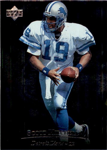 1996 Upper Deck Scott Mitchell . Detroit Lions #40 | eBay