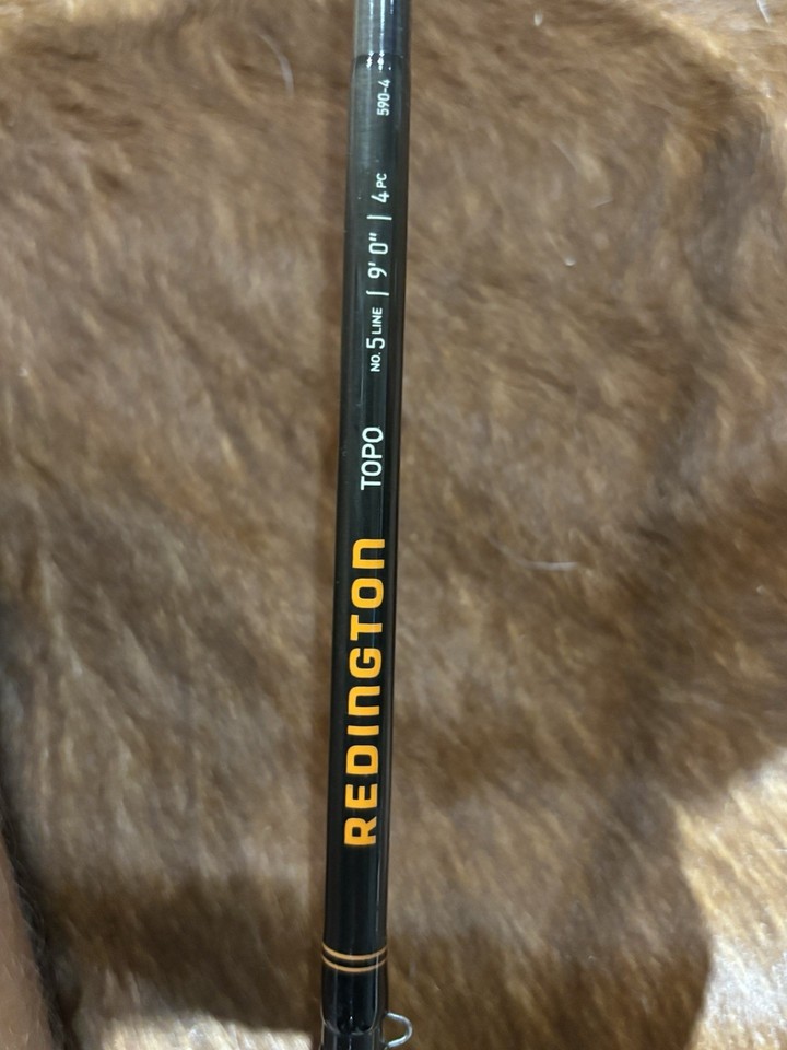 Redington TOPO 8656 Freshwater Fly Fishing Rod 4- Piece Rod & reel 9 ...