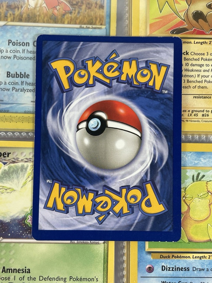 Pokemon Card Collection VTG Binder Holo Rare 1st Ed WoTC Ditto Dark ...