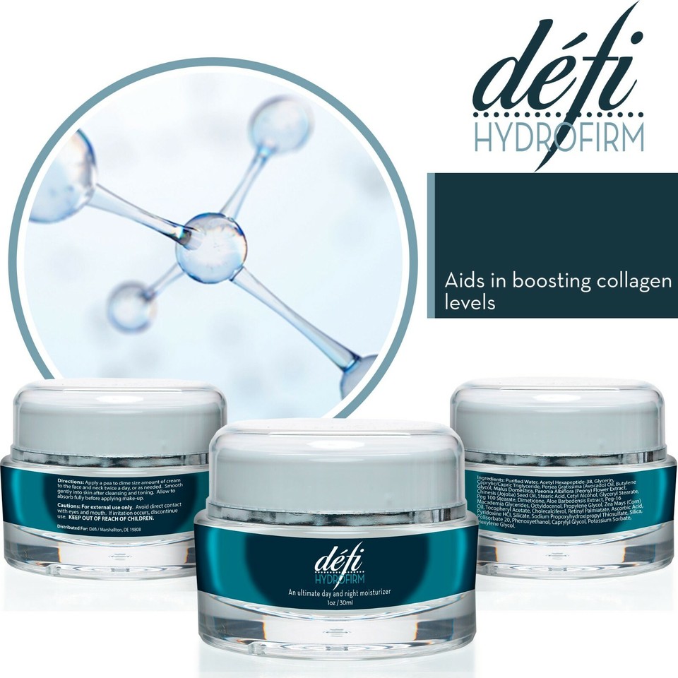 Defi Hydrofirm Cream - Anti Aging Skincare Cream for Maximum Skin ...