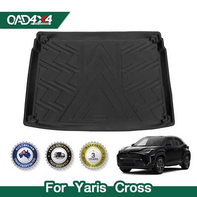 TPE Boot Liner for Toyota Yaris Cross 2020-Onwards Cargo Trunk Mat ...