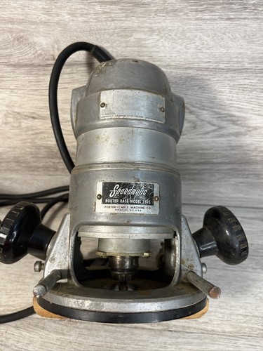 Vintage Porter Cable Router MODEL 5504 w/5505 BASE & GUIDE Tested and ...