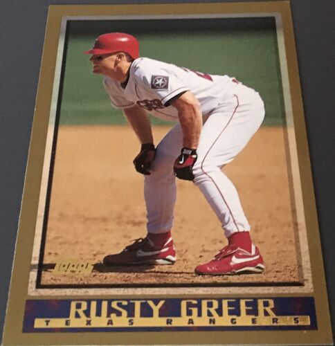 1998 Topps Chrome Baseball #220 Rangers Rusty Greer MINT | eBay