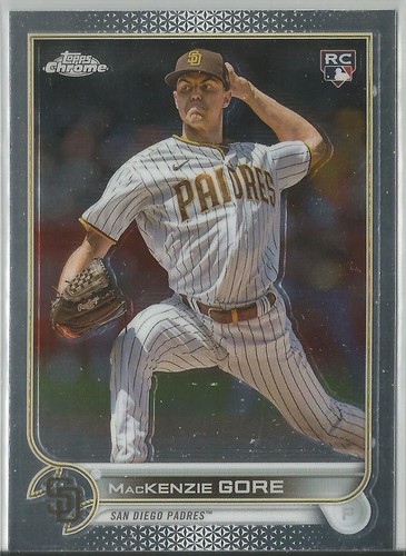 MacKenzie Gore 2022 Topps Chrome Update Rookie Card #USC182 | eBay UK
