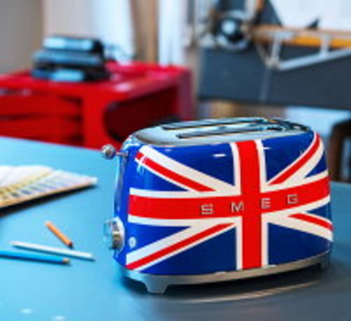 SMEG Toaster Union Jack Genuine 19.8Dx32.5Wx19.5H Retro Design 100V | eBay