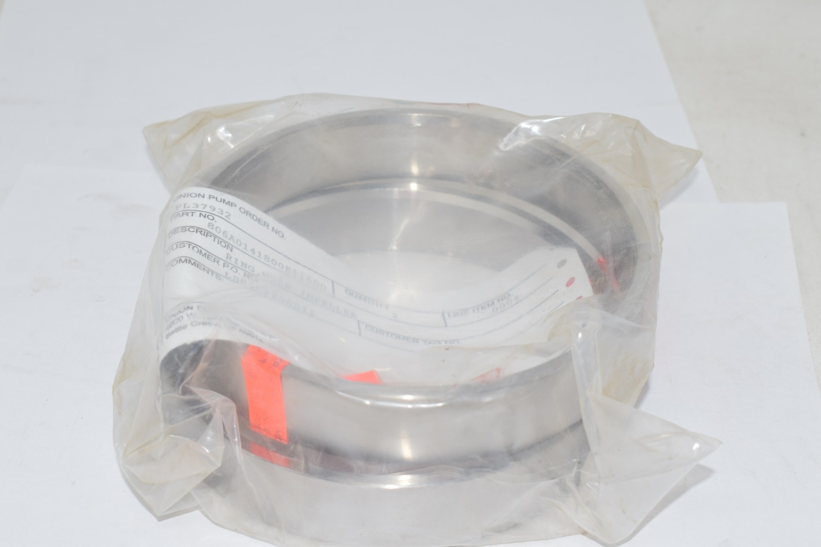 Lot of 2 NEW Textron Union Pump 806A0141800E11500 Ring Wear Impeller | eBay