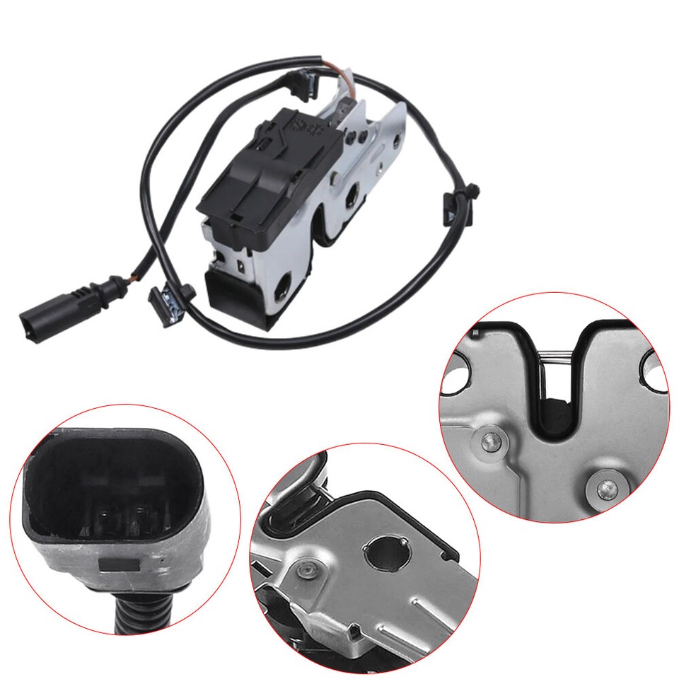 Front Hood Lock Block 1K1823509E Fit For Volkswagen GTI Hatchback 2006 ...
