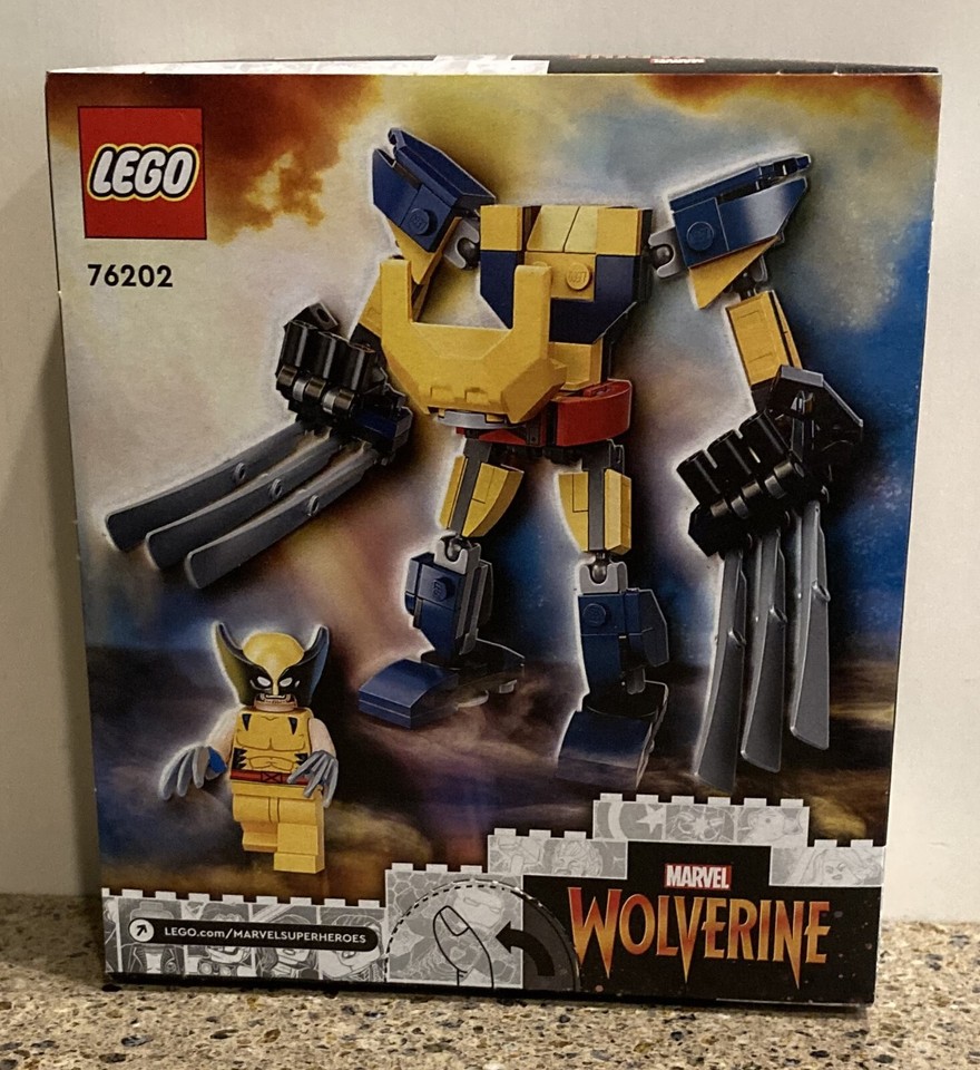 LEGO 76202 - Marvel Wolverine - Wolverine Mech Armor - 2022 - NEW ...