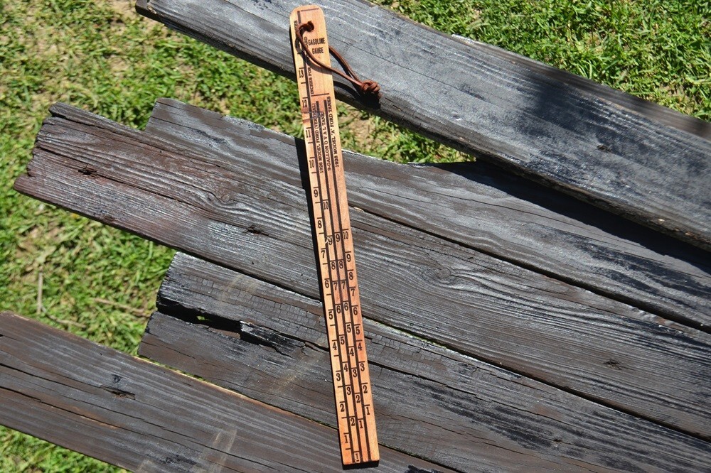 Ford Wooden Gasoline Gauge - Gas - 1926 Model T - Measuring Stick ...