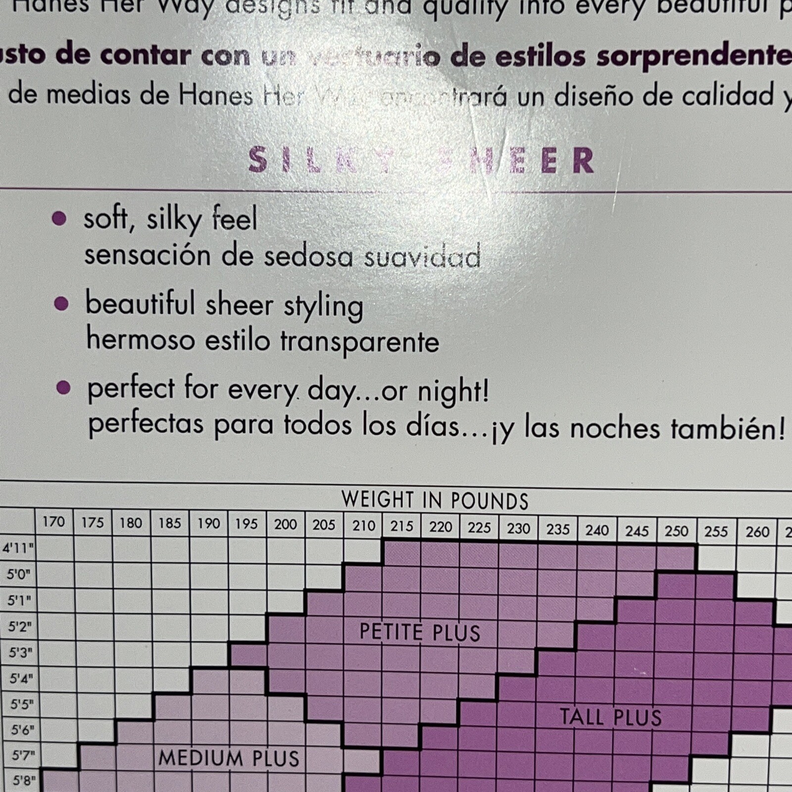 Hanes Silky Sheer Womens Plus Size Control Top Pantyhose Comfort ...