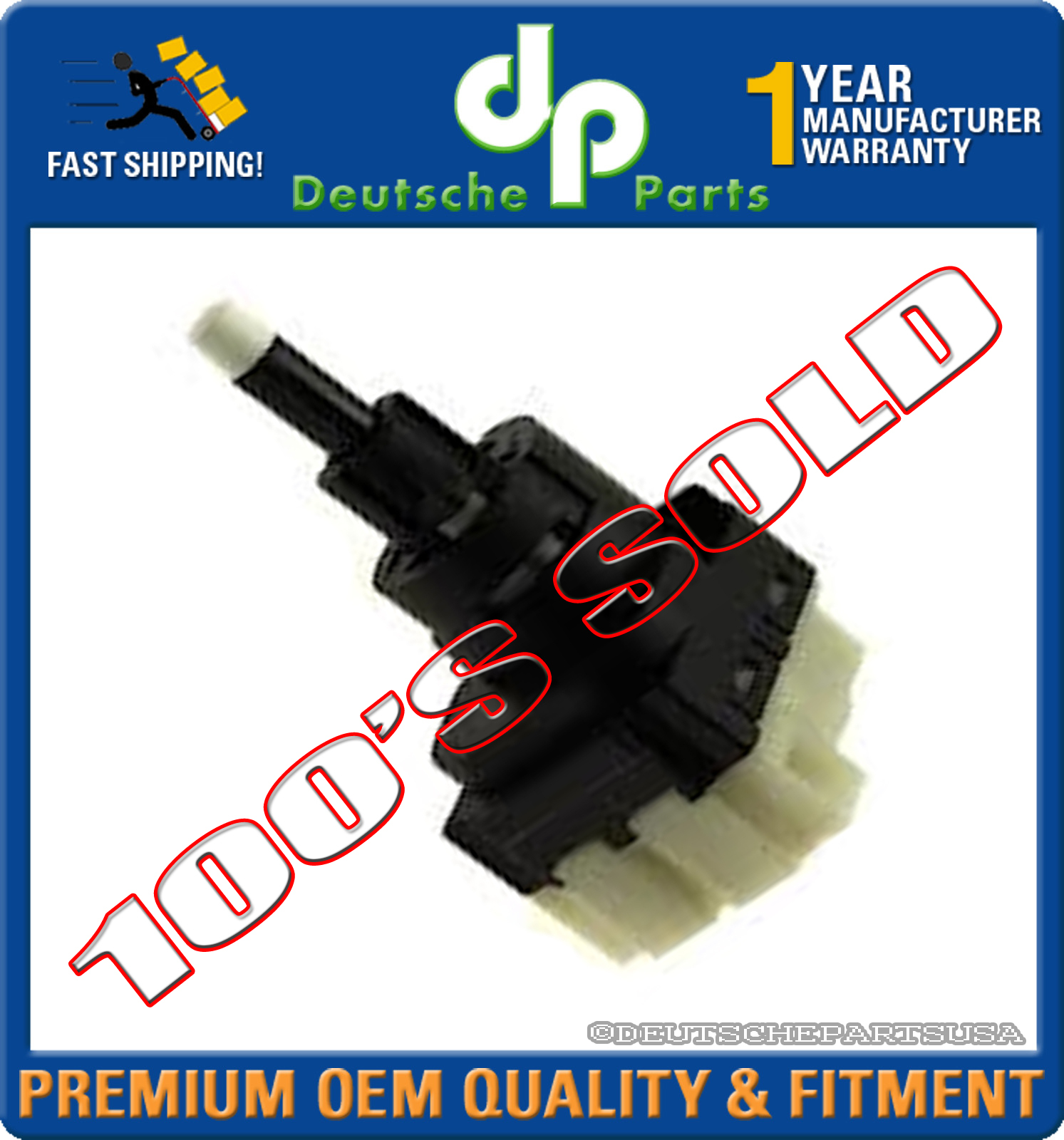 STOP BRAKE LIGHT SWITCH 7L6 945 511 for AUDI A4 A6 ALLROAD Q7 VW PASSAT ...