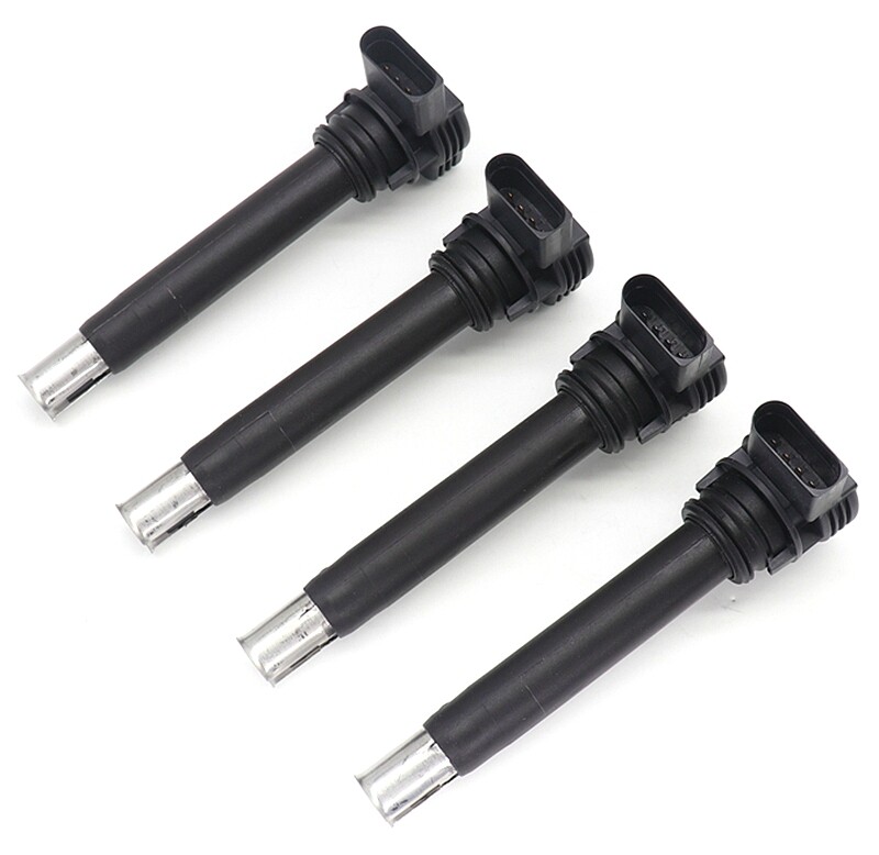 4x NEW OEM BOSCH VW Audi 2.0T Ignition Coils 07K905715G 0221604115 | eBay