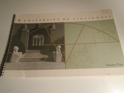 University of Cincinnati Master Plan sept 1991 ohio | eBay
