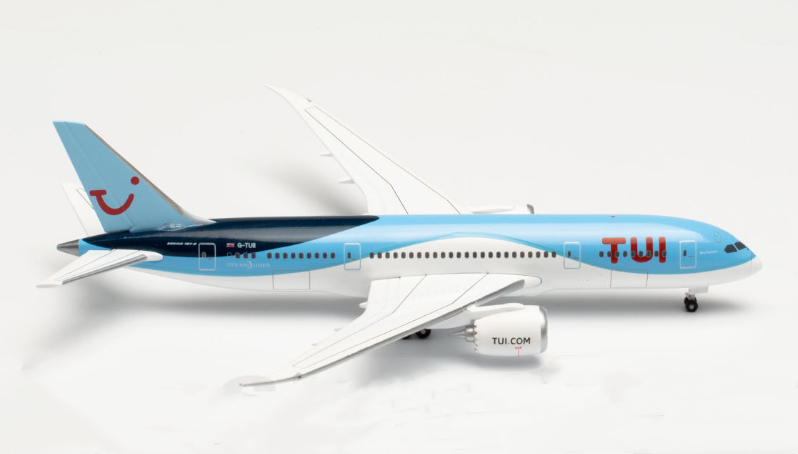 1:500 Herpa TUI BOEING 787-8 Passenger Airplane Plane Diecast Aircraft ...