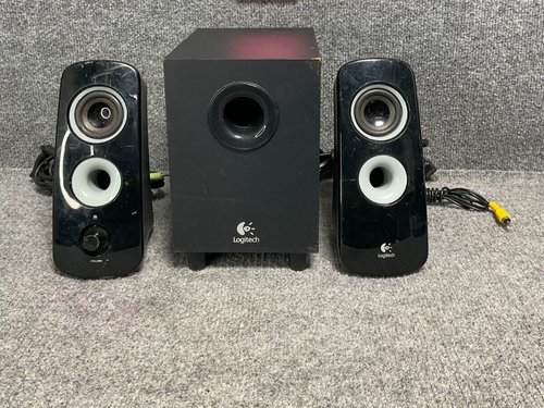 Logitech Subwoofer S-00075A, Input 100V-240V, 50/60Hz W/ 2 Speakers In ...