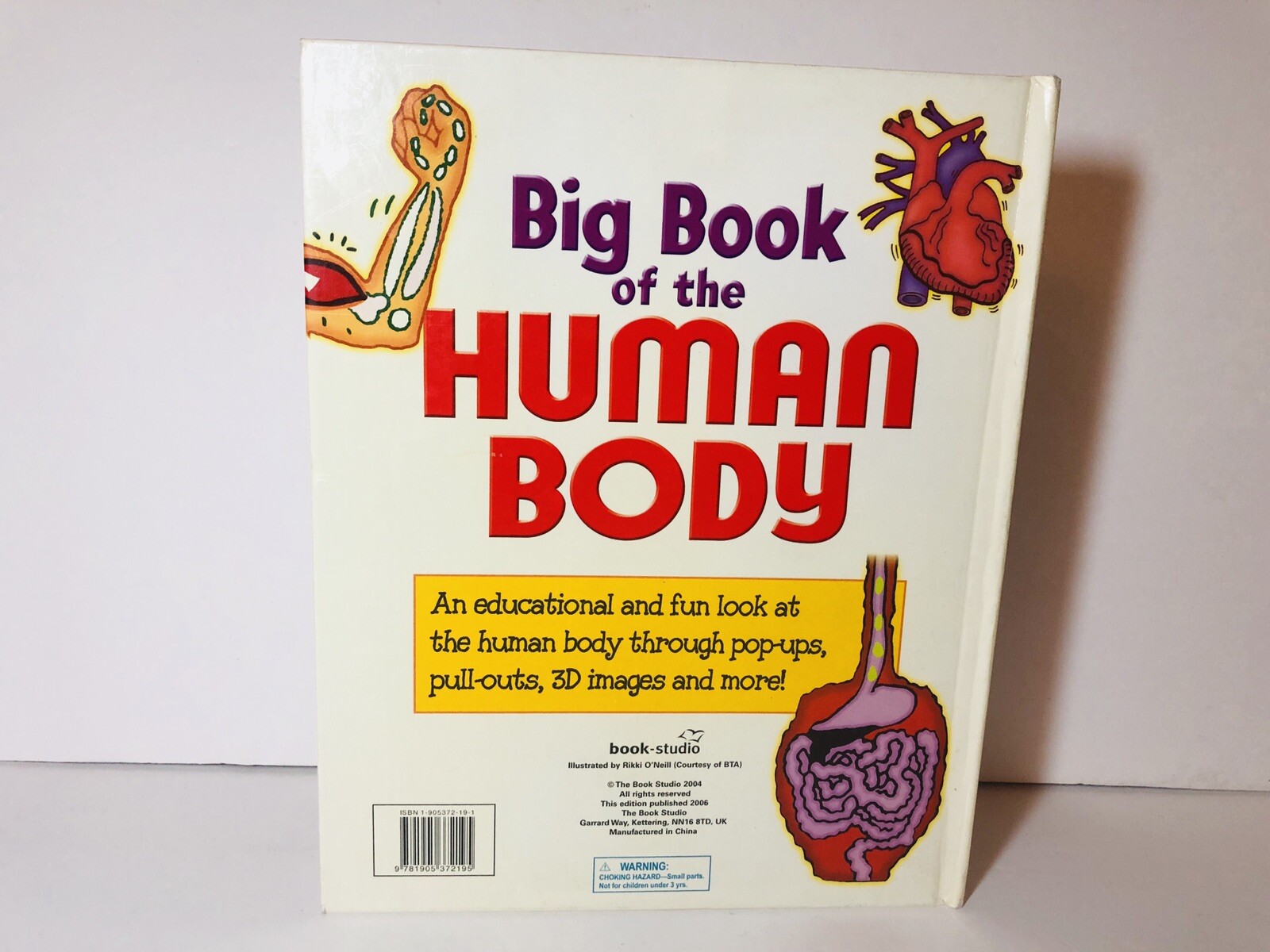 POP UP BOOK: Big Book of the Human Body 2004 Interactive Educational | eBay