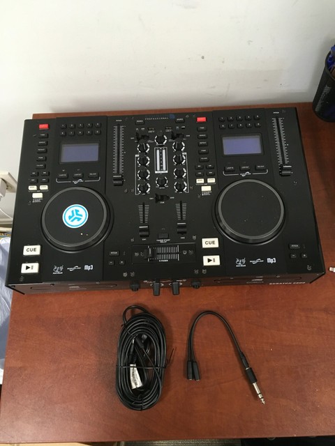 Edison Professional Scratch 2500 MKIV Dual CD USB Mp3 Player / Mixer DJ ...