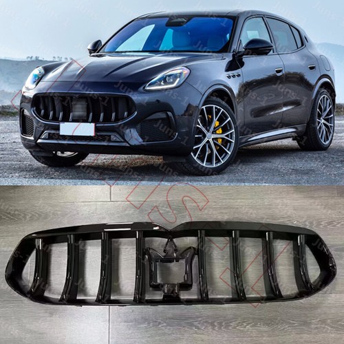 For Maserati Grecale 2023-25 Black Front Bumper Radiator Grille Cover ...