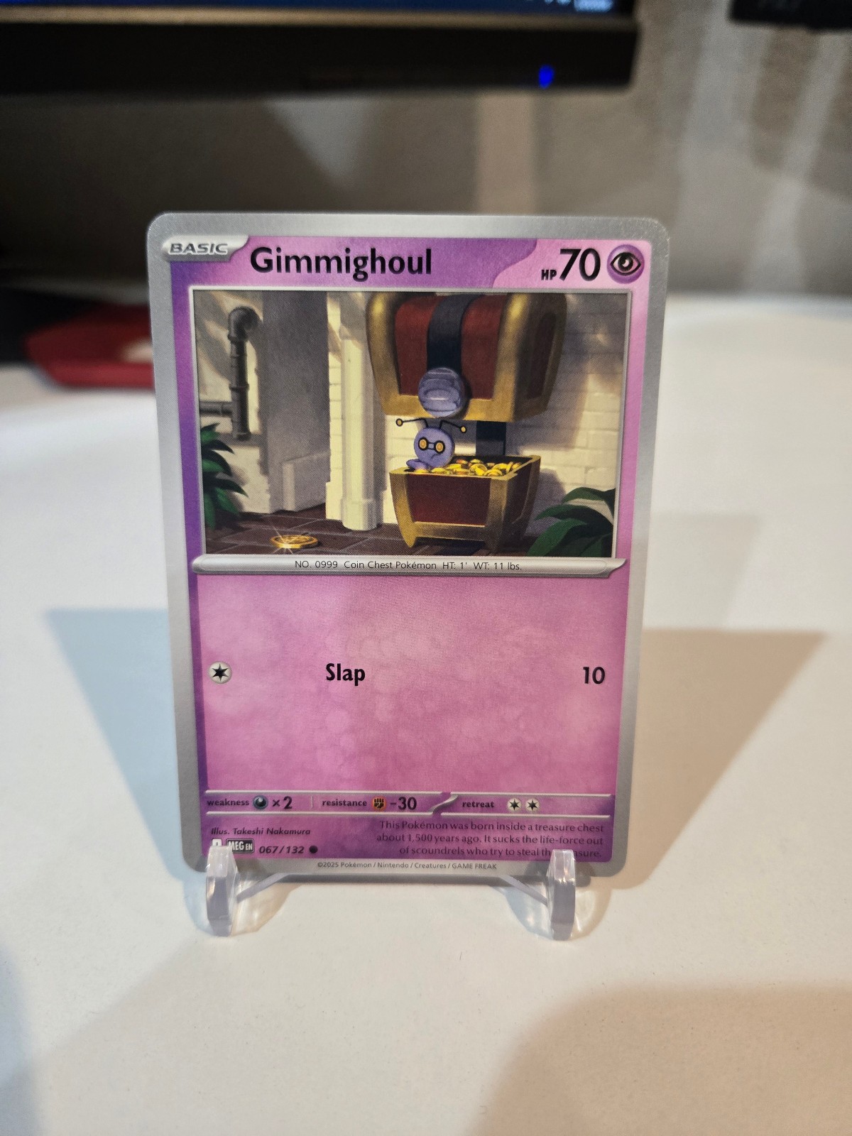 Gimmighoul 067/132 Me01: Mega Evolution Common | eBay