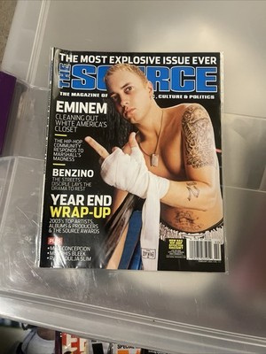 RARE The SOURCE Magazine #173 February 2004 Eminem Benzino Vintage Hip ...