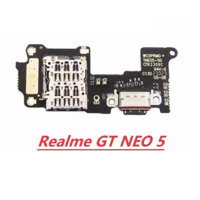 OEM Sim Card Reader Mic Flex Connector IC Board Sub PBA For Realme GT ...