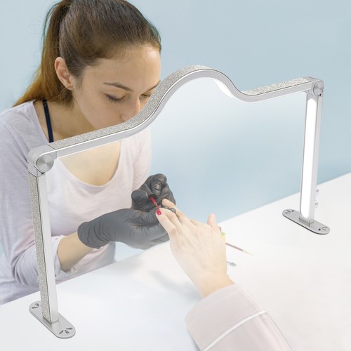 Nail Tech Lamp for Desk Dimmable Foldable 36w Manicure Lamp 3 Modes ...