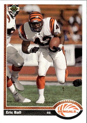 Eric Ball 1991 Upper Deck #690 Cincinnati Bengals | eBay
