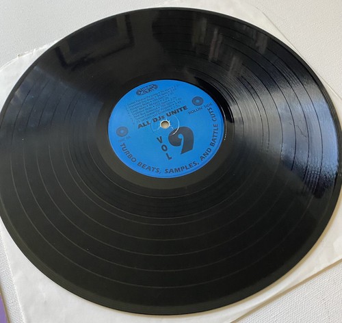 33 LP vinyl record, dj turbo, turbo beats samples, vol 9, turbo beat, g ...
