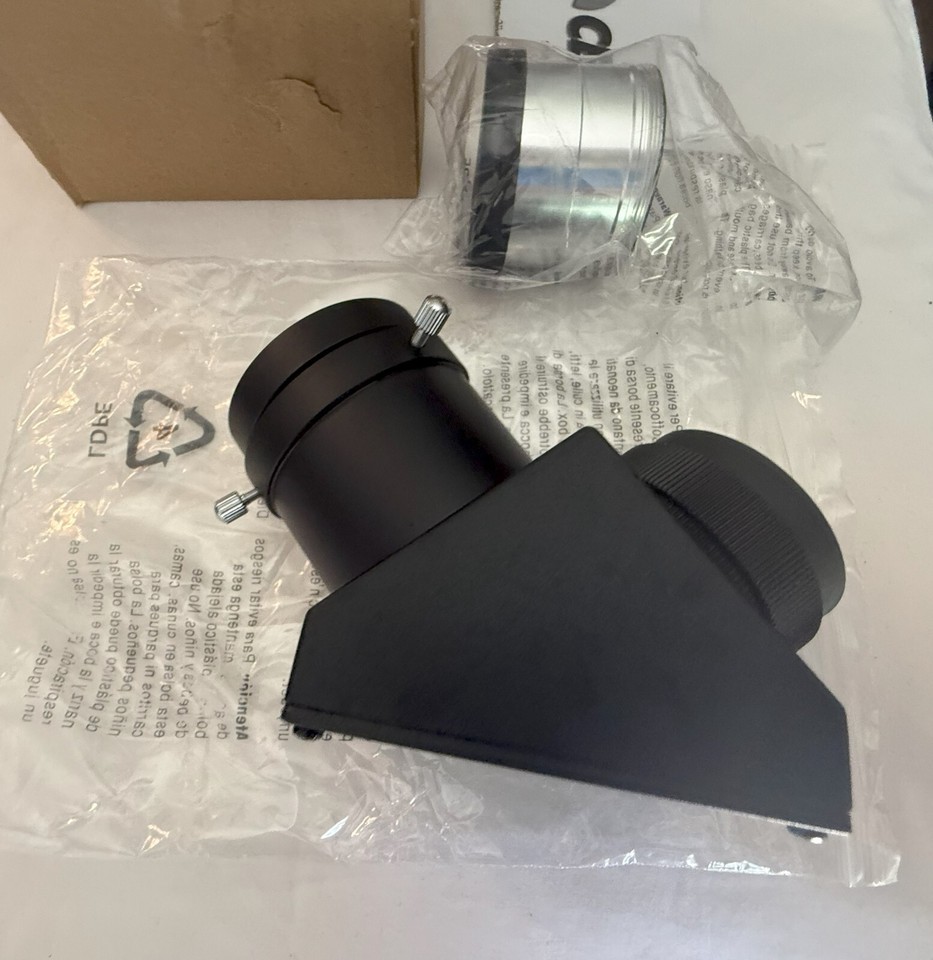 NEW: Celestron 93519 2 Inch Telescope Diagonal with adapters and stop ...