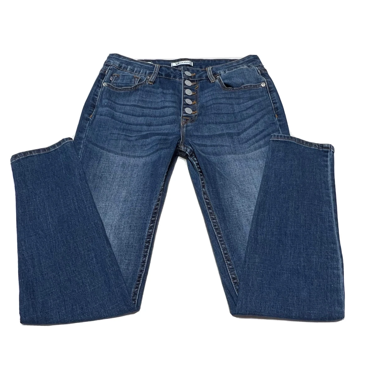 Open Fly Jeans
